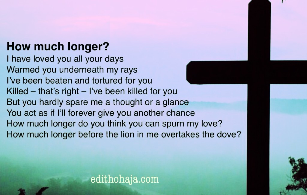 HOW MUCH LONGER? (POEM) – Edith Ohaja