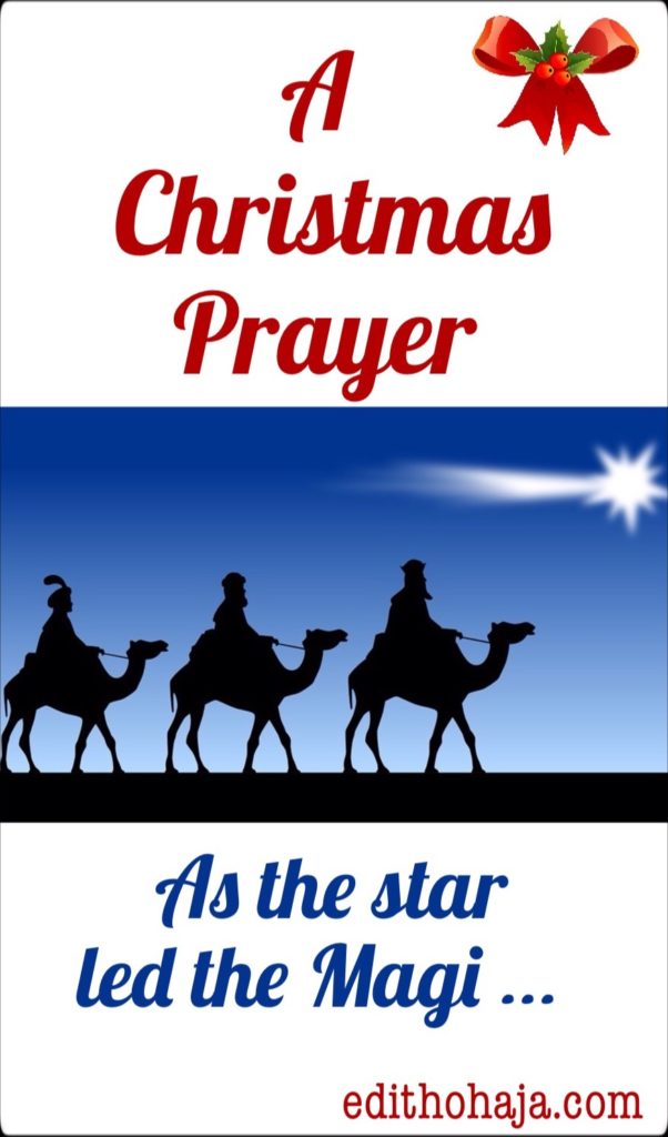 A CHRISTMAS PRAYER AND BIBLE VERSES – Edith Ohaja