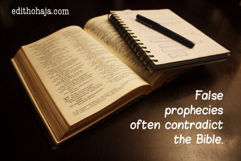 5 GUIDES FOR IDENTIFYING TRUE PROPHECY – Edith Ohaja